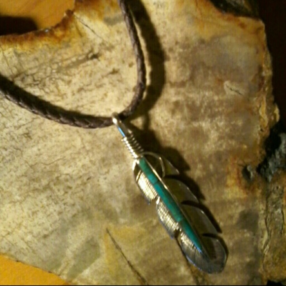 Jewelry | Native American Feather Pendant | Poshmark